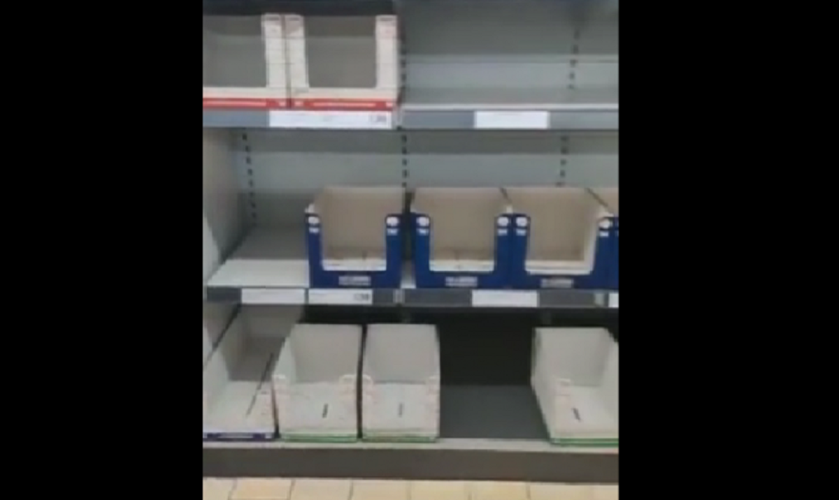 ΔΕΛΤΙΟ…στα ΑΥΓΑ;;; Εικόνες-ΣΟΚ με άδεια ράφια, σύντομα και στην Ελλάδα ...